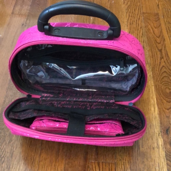 Ulta Beauty | Bags | Ulta London Soho New York Pink Makeup Bag | Poshmark